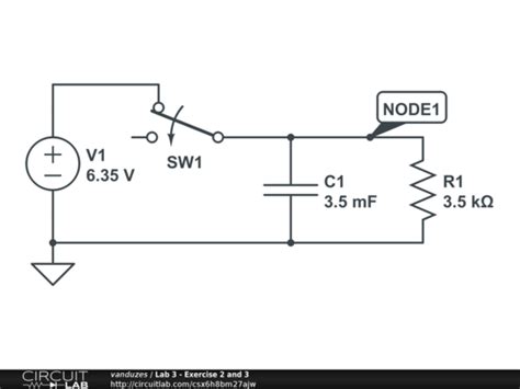 Lab 3 Exercise 2 CircuitLab Lab 3 Exercise 2 CircuitLab
