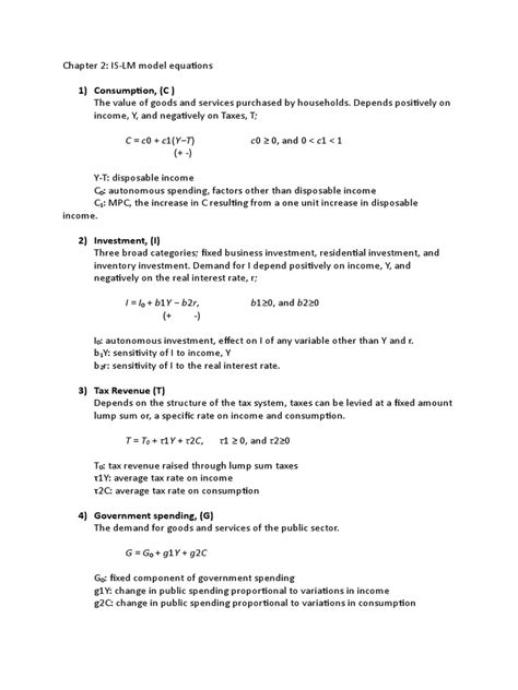Macro Equations Download Free Pdf Demand For Money Economic