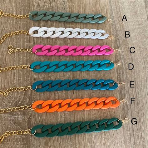 Acrylic Bracelet Etsy