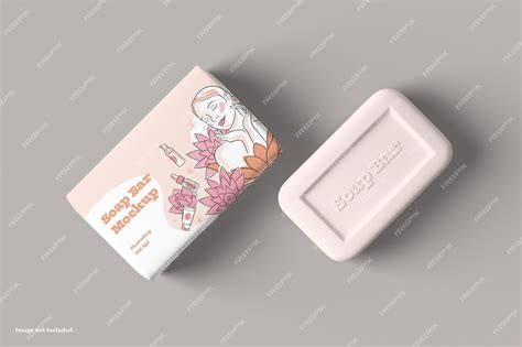 Premium Psd Soap Bar Mockup