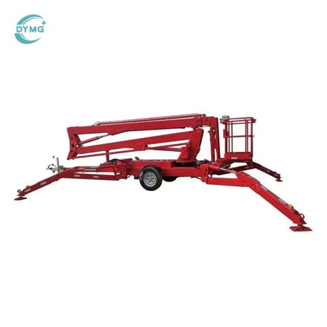 10 20m Towable Cherry Picker Telescopic Articulated Boom Lift With