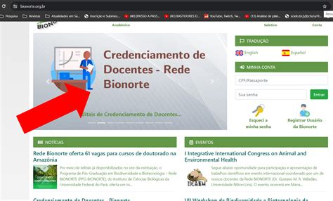 PPG Bionorte publica edital de credenciamento de docentes para atuação