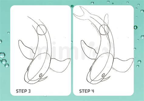 How To Draw A Koi Fish Step By Step How To Mimi Panda