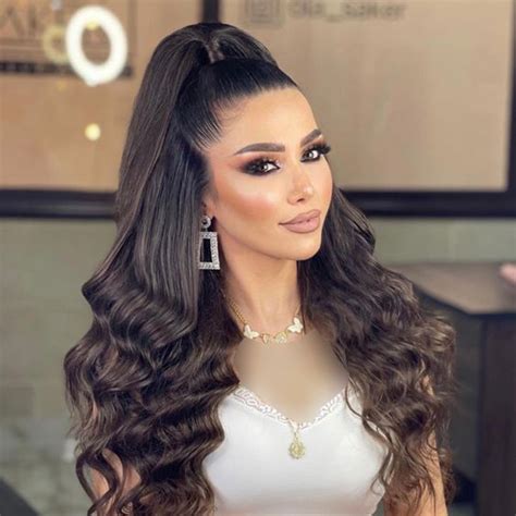 مدل شینیون دم اسبی شیک و مجلسی اینستا از ژورنال های روز