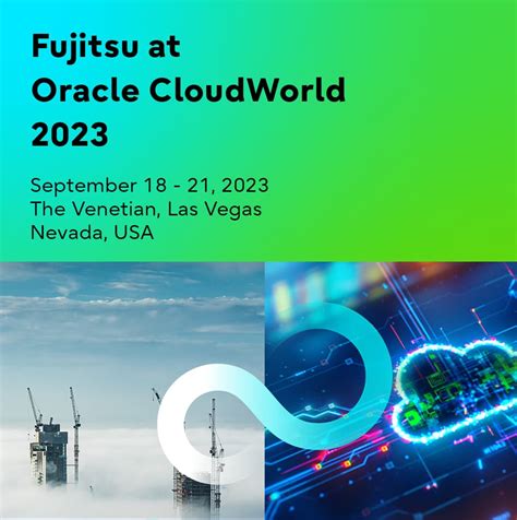 Join Fujitsu At Oracle Cloudworld 2023
