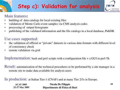 ppt the cms analysis chain in a distributed environment powerpoint