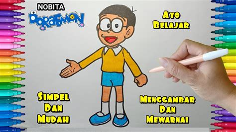 Mewarnai Doraemon Sama Nobita