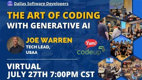 Erik Andersen On Linkedin Coding With Generative Ai Virtual Thu