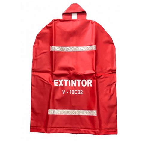 Forro Para Extintor Co2 De 10lb Rojo Termosellado