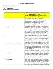 Importance Of Ip Addressing And Network Troubleshooting Course Hero