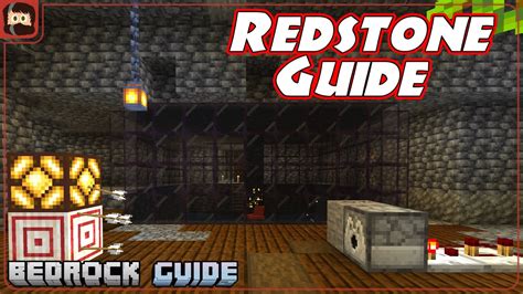 What Is Redstone Bedrock Guide S2 Ep17 Tutorial Survival Lets Play