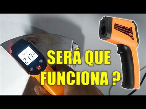 Termômetro digital Infravermelho Mira Laser ILHA DA ELETRÔNICA