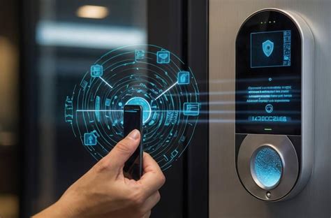 Premium Photo Modern Fingerprint Door Lock
