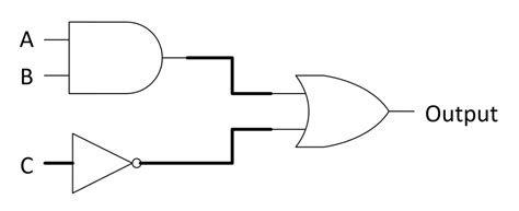 lesson combinational logic circuit example 1 hyperelectronic