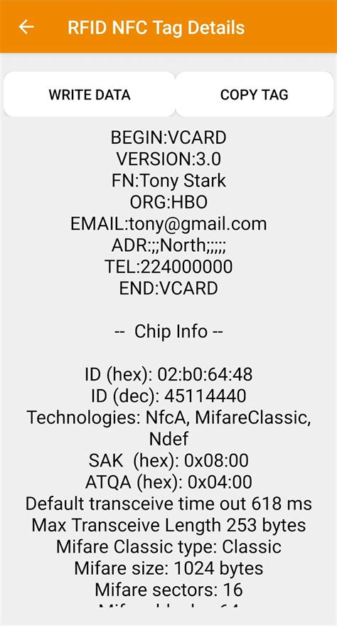 NFC RFID Reader Tools tag APK สำหรบ Android ดาวนโหลด