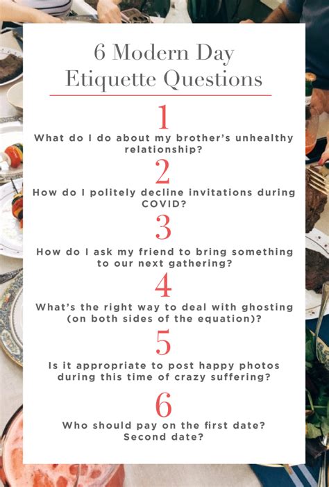 After A First Date Etiquette