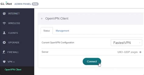 How To Setup OpenVPN On GL INet Router FastestVPN Support