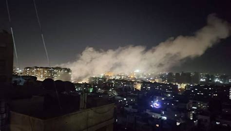 قتلى وجرحى بغارة إسرائيلية على حي المزة في دمشق فيديو النهار