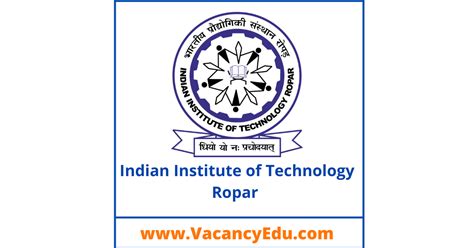 Iit Ropar Phd Admissions Open With Institute Fellowships 2021 22 India
