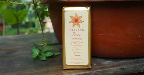 Organic Ceremonial Cacao Bar Ceremonia Cacao