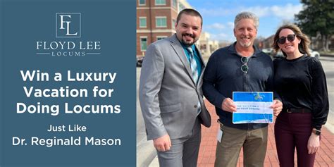 Floyd Lee Locums On Linkedin Dr Reginald Mason 2nd Winner Of Floyd