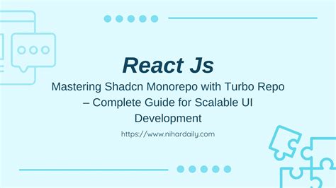 Mastering Shadcn Monorepo The Modern Developers Secret Weapon
