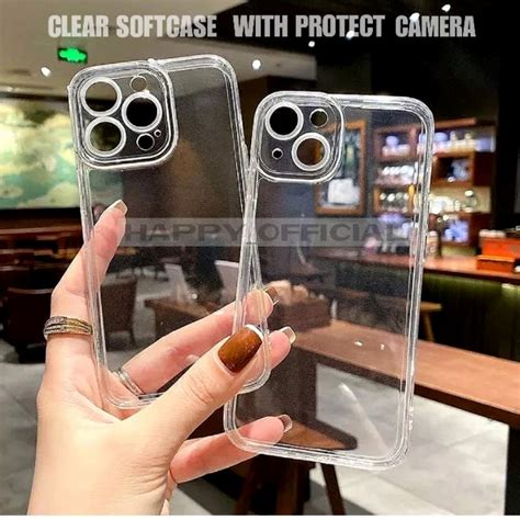 Jual SOFTCASE BENING TRANSPARAN WITH PROTECT CAMERA ALL MERK VIVO