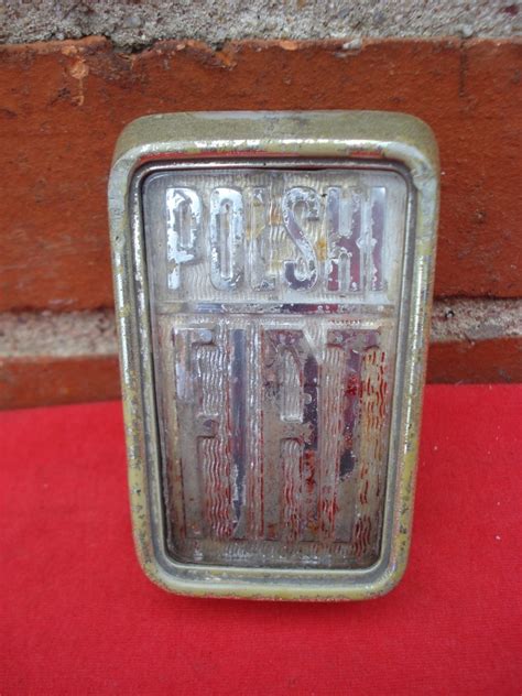 ZNACZEK LOGO EMBLEMAT NAPIS POLSKI FIAT 125p 126p 14994281197