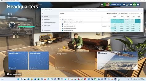 unreasonable gpu usage in the menu install performance and graphics microsoft flight