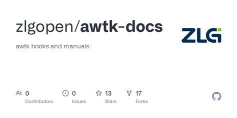 GitHub Zlgopen Awtk Docs Awtk Books And Manuals