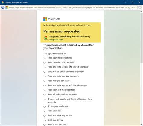 Oauth Sensors Setup Exoprise Knowledge Base