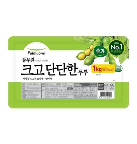 풀무원 소가 크고 단단한 두부 1kg 티몬