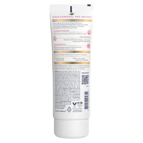 Sérum Corporal Dove Pro Retinol Firmador 180ml Drogaria Venancio