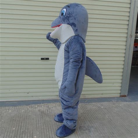 Happy Dolphin Mascot Costume Free Shipping