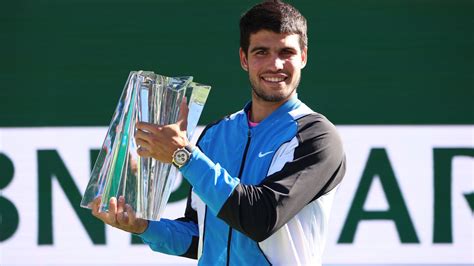 Carlos Alcaraz Wins Bnp Paribas Open Final In Indian Wells For Second