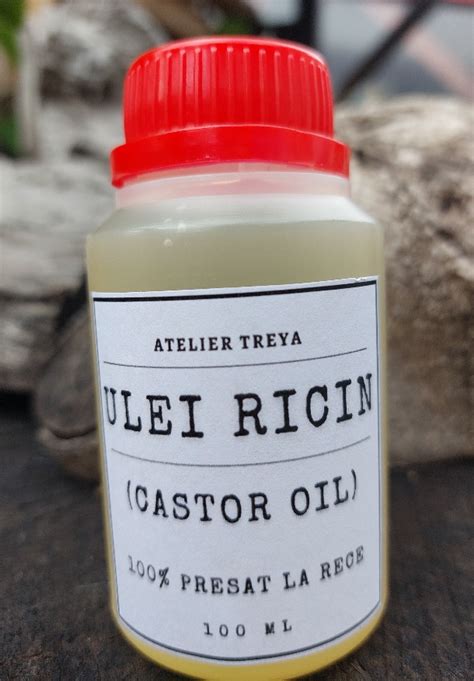 A02 Ulei D Ricin Presat La Rece Fara Hexan 100 Ml