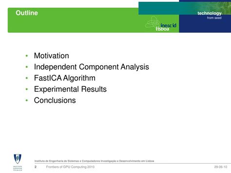 Ppt Efficient Independent Component Analysis On A Gpu Powerpoint