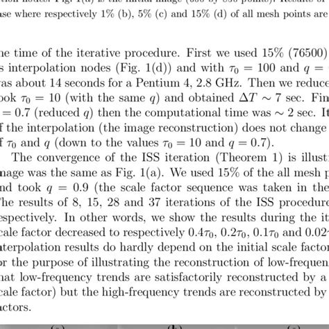 These Pictures Illustrate The Convergence Of The Iss Iteration Theorem