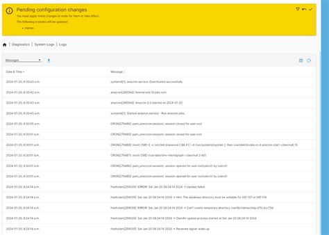 Openmediavault Clamav 70 4 Openmediavault Clamav Plugin Cannot Enable