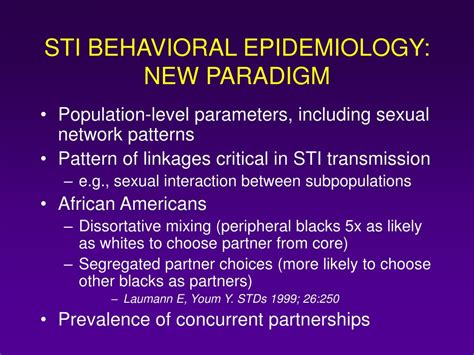 Ppt A Multi Level Profile Of African American Womens Sexual Risks