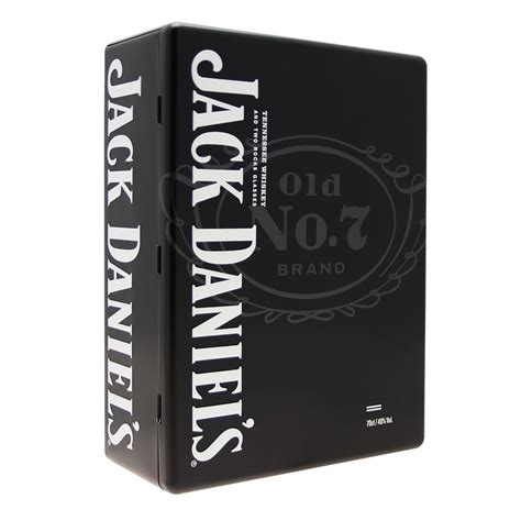 Jack Daniels N7 750ml Con 2 Vasos En Estuche Lata Whiskypedia