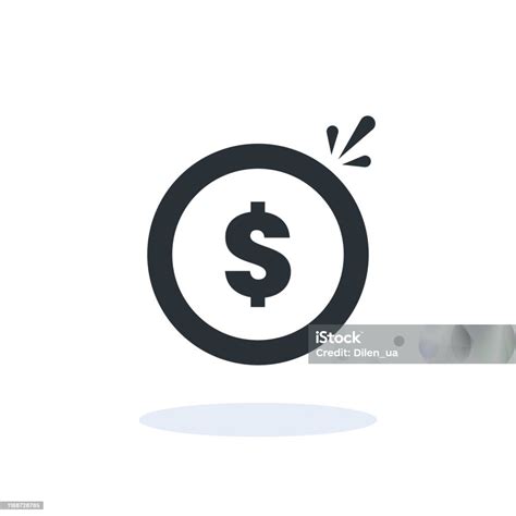 美元硬幣圖示向量圖形及更多付錢圖片 付錢 剪裁圖 商務 Istock