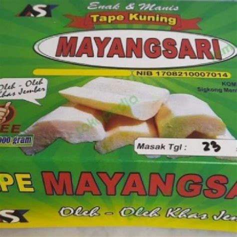 Jual Tape Pohong Manis Tape Singkong Manis Tape Ketela Manis Tape Madu Di Seller Pek Ciu Kab