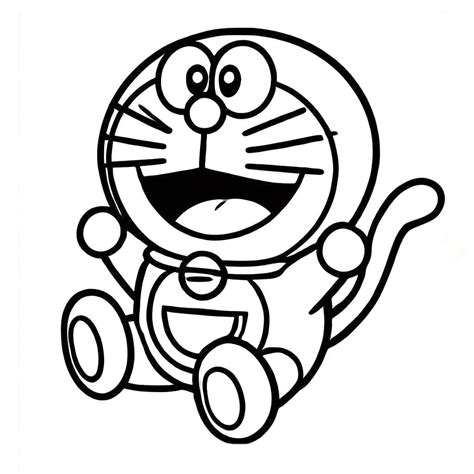 Fise De Colorat Cu Doraemon Drăguţ Descărcați Imprimați Sau Colorați Online Gratuit