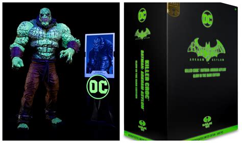 Mcfarlane Toys Dc Multiverse Killer Croc Megafig Gold Label Exclusive