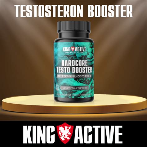 Hardcore Testo Booster 60 Vegan Caps Testosterone Support