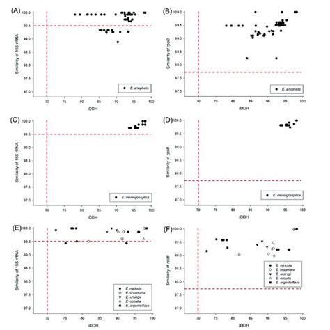 Scatter Plot Of The Relationship Between In Silico Dna Dna