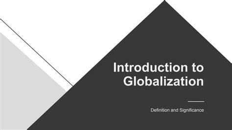 Pl1 Intro To Globalization Pptx