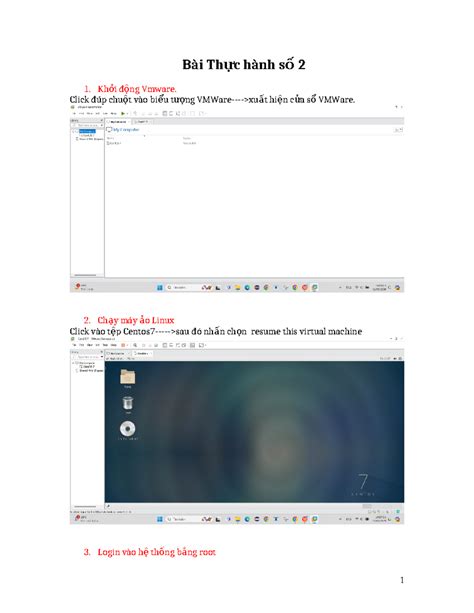 Linux B I Th C H Nh S Kh I Ng Vmware Click P Chu T V O