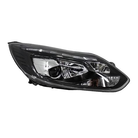 Phares Avant LED DRL Pour Ford Focus MK Noir